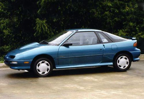 Chevrolet Geo Storm technical specifications and fuel economy